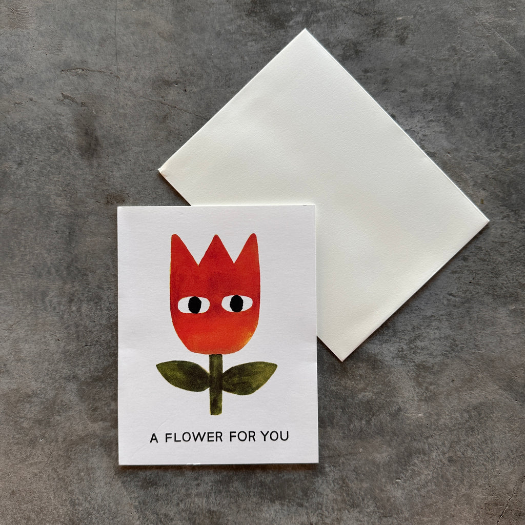 Red Cap Cards - A Flower Card - Duet – Shop Duet